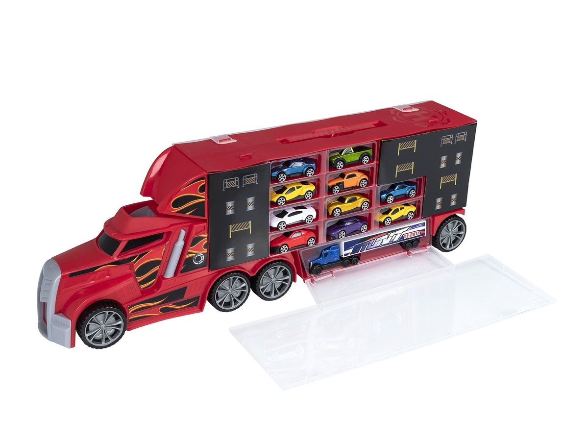Teamsterz Stunt Transporter +8 Cars – Tates Toys Australia – The Best ...