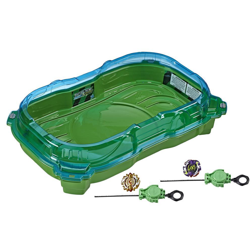 Beyblade Burst Turbo Slingshock Cross Collision Battle Set Hasbro ...