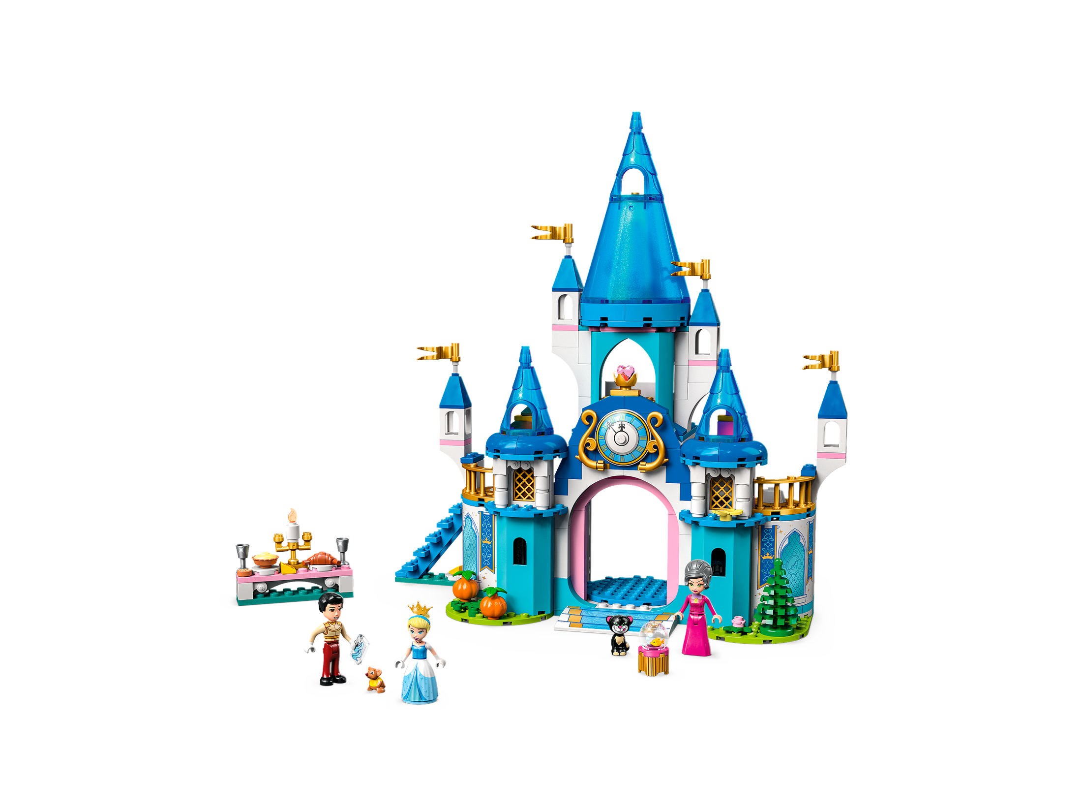 LEGO 43206 Cinderella and Prince Charming’s Castle – Disney Princess ...
