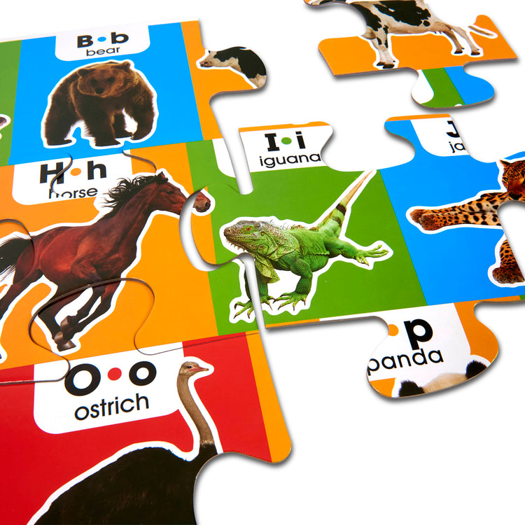 Melissa & Doug – Animal Alphabet Floor Puzzle – Tates Toys Australia ...