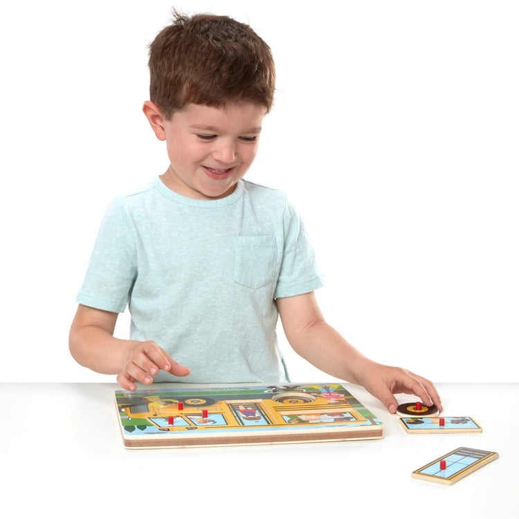 Melissa & Doug – The Wheels On The Bus Sound Puzzle – Tates Toys ...
