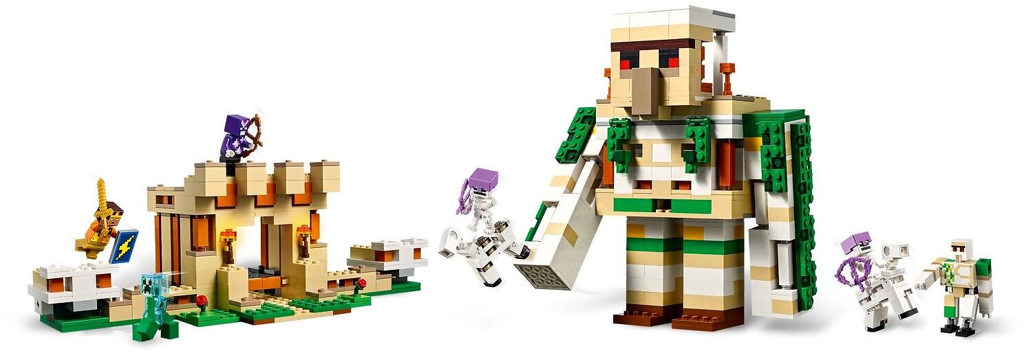 LEGO 21250 The Iron Golem Fortress – Minecraft – Tates Toys Australia ...