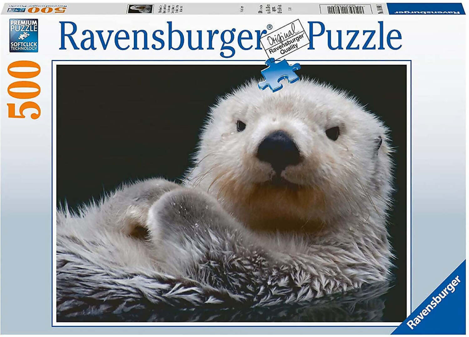 Ravensburger – Cute Little Otter Jigsaw Puzzle 500pc – Tates Toys ...