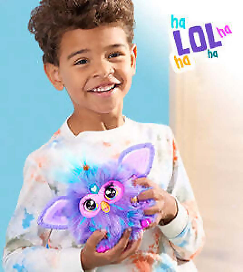 Furby Purple Interactive Toy Plush – Hasbro – Tates Toys Australia ...