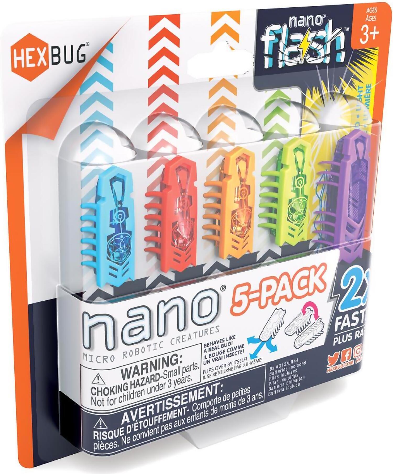 Hexbug – Flash Nano 5pk – Tates Toys Australia – The Best Toys at Great ...