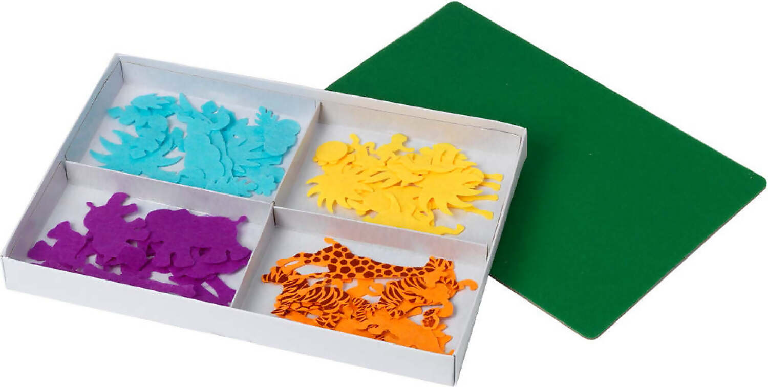 Peterkin – Fuzzy Felt – Classic Series – Jungle – Tates Toys Australia ...