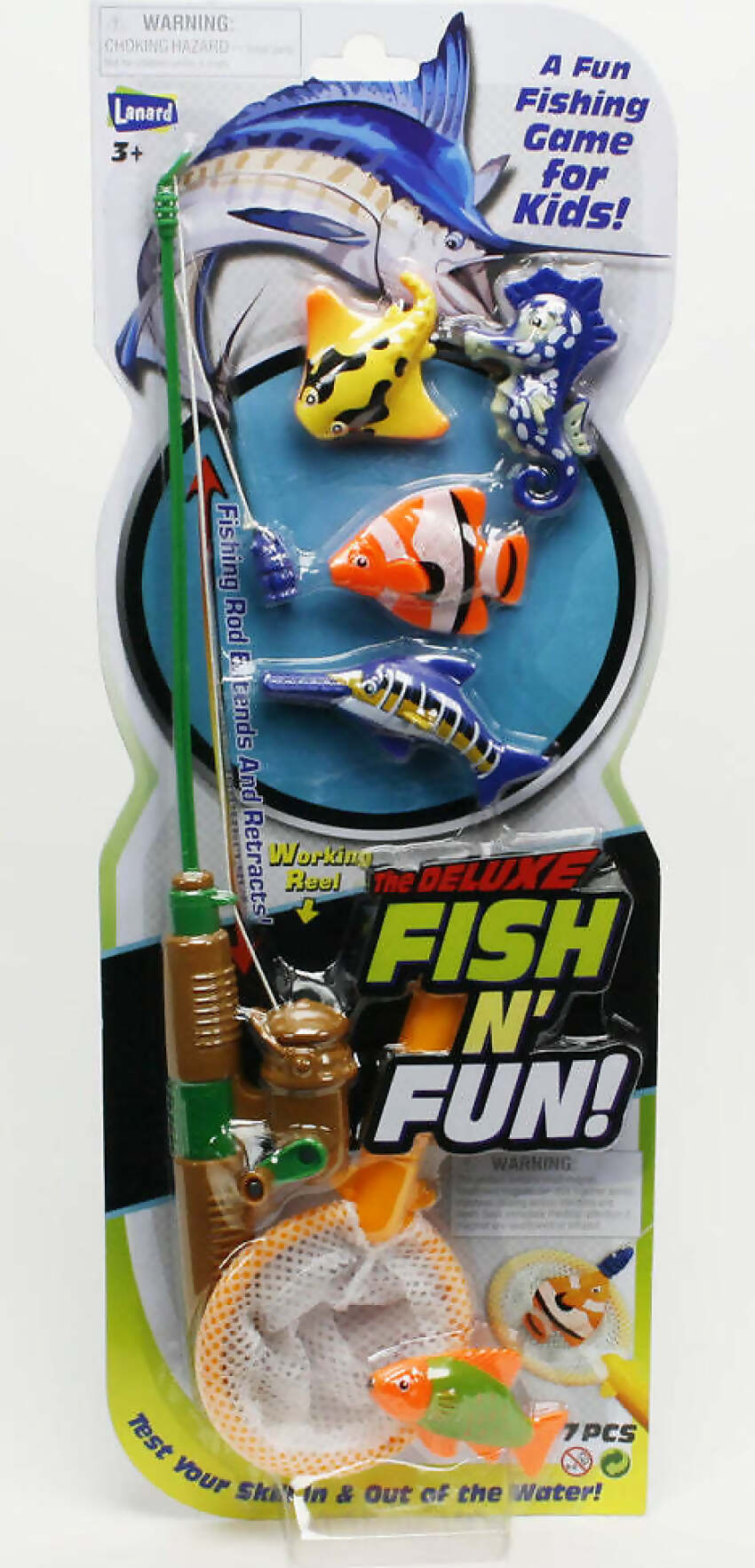 Lanard – Deluxe Magnetic Fish N Fun Fishing Set – Tates Toys Australia ...