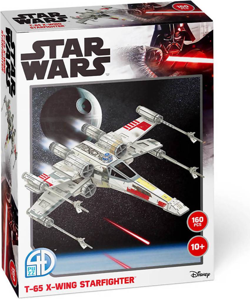 Star Wars – T-65 X-wing Starfighter Paper Model Kit – Tates Toys ...