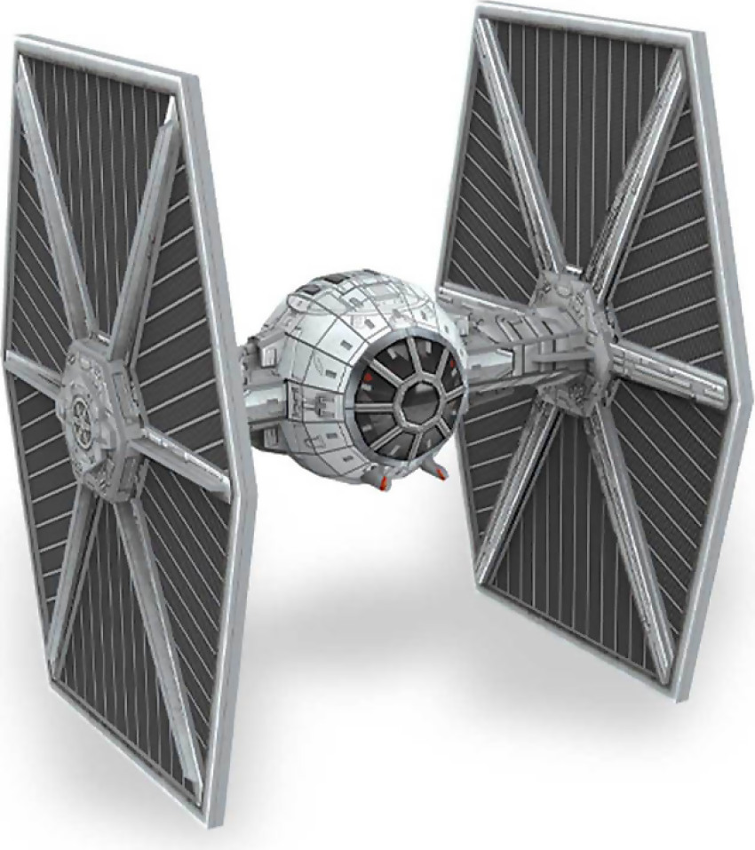 Star Wars – Imperial Tie Fighter Paper Model Kit – Tates Toys Australia ...