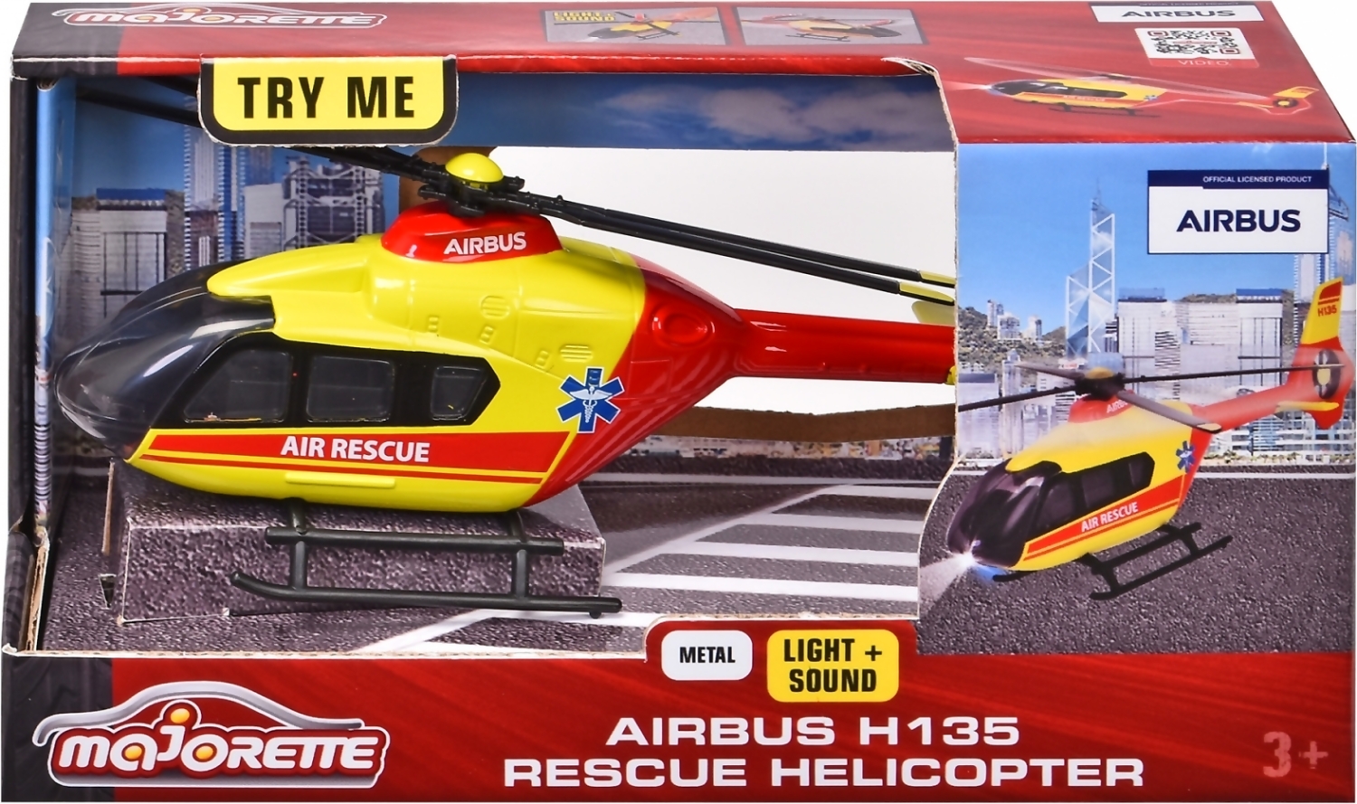 Majorette – Airbus H135 Rescue Helicopter – Tates Toys Australia – The ...