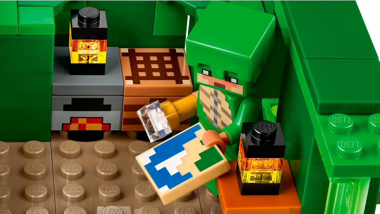 LEGO 21254 The Turtle Beach House – Minecraft – Tates Toys Australia ...
