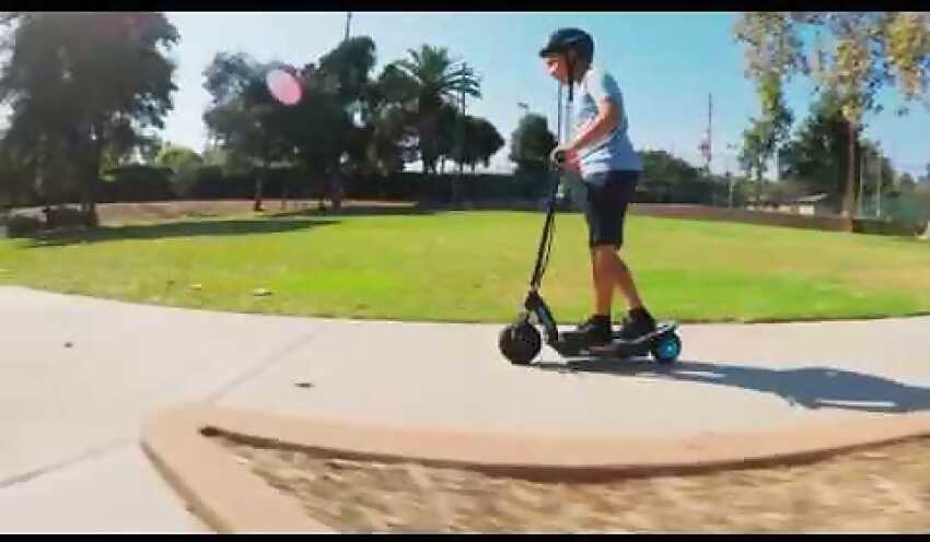 Razor – Scooter Power Core E100 Electric Scooter – Purple Aluminium ...