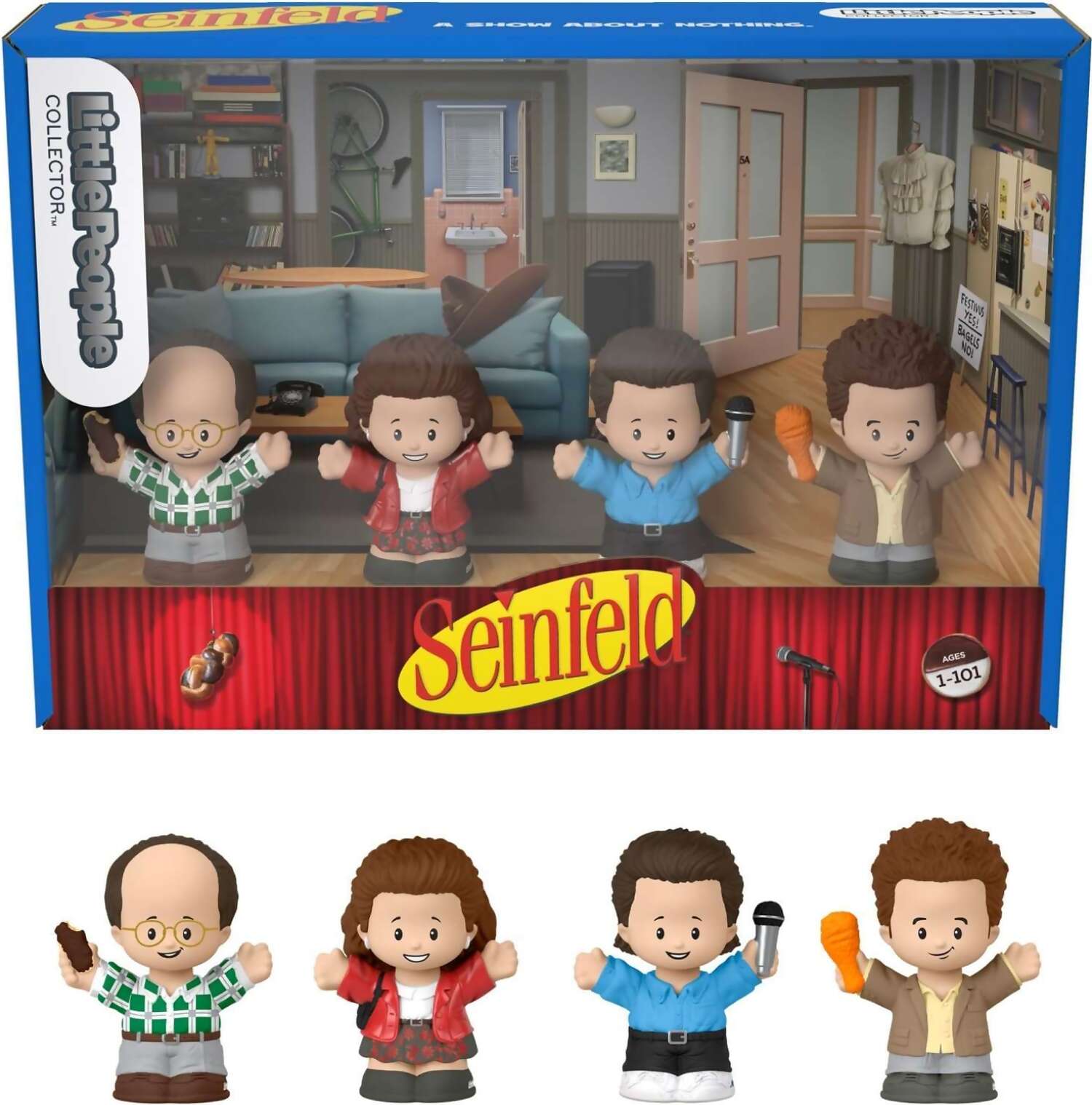 Fisher-price – Little People Collector Seinfeld Special Edition Set 4 ...