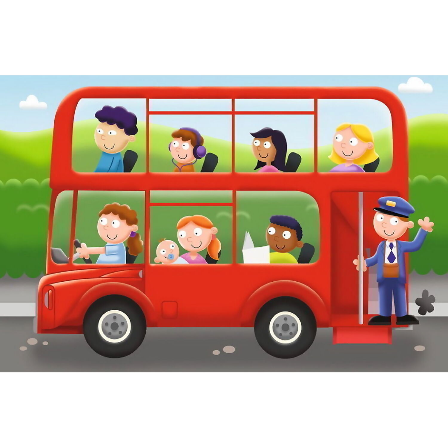 Ravensburger – Travel Far My First Jigsaw Puzzle 4pc – Tates Toys ...
