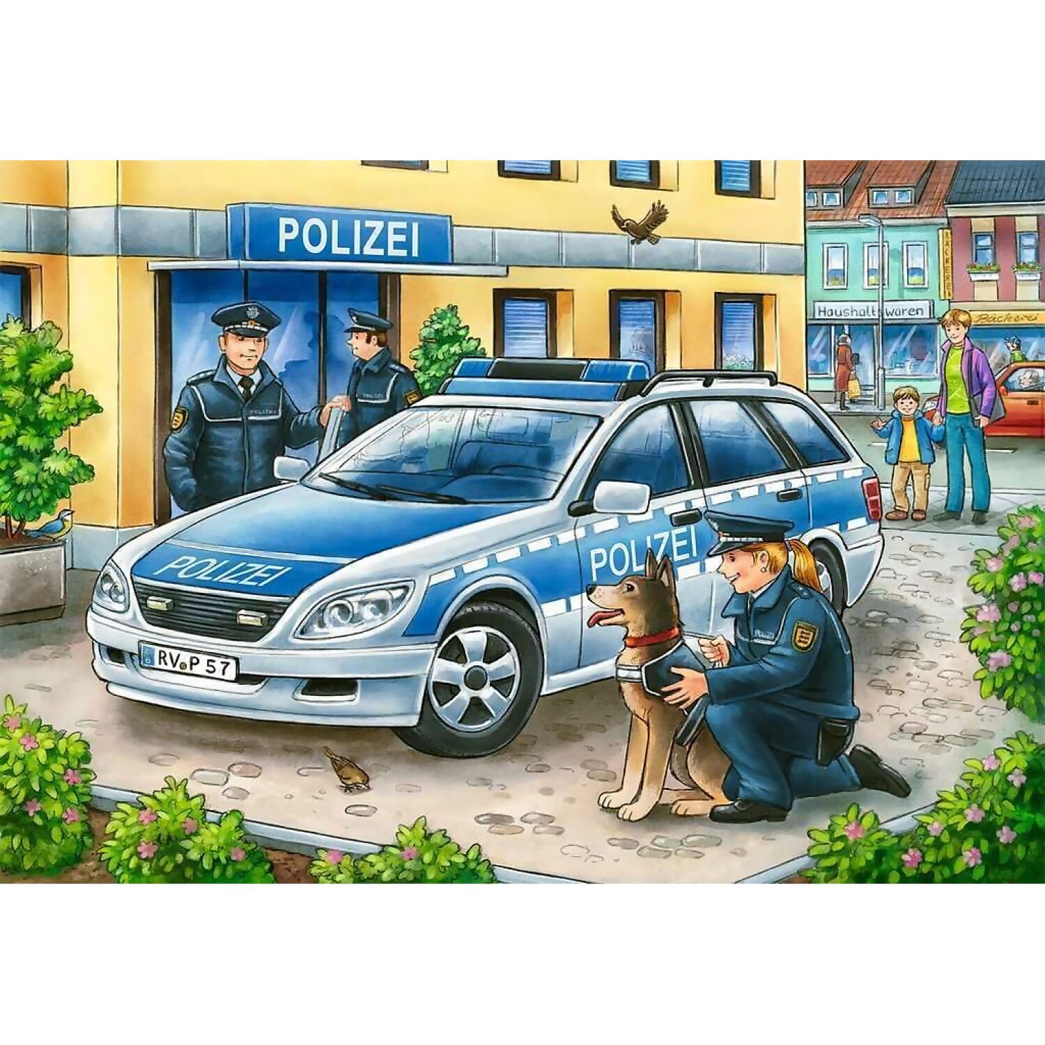 Ravensburger – Police And Firefighters Jigsaw Puzzle 2 X 12pc – Tates ...
