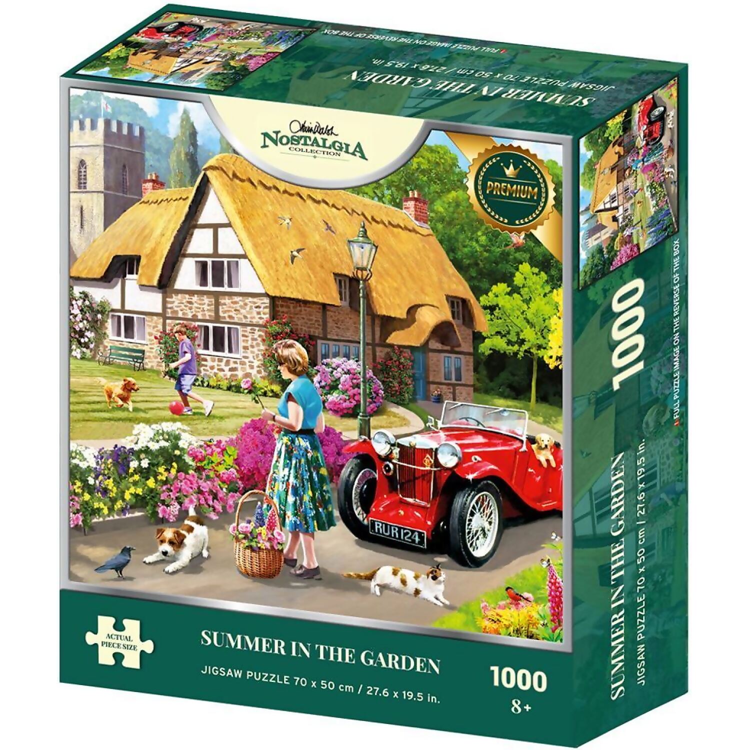 Holdson – Nostalgia Collection Summer In The Garden – Jigsaw Puzzle ...