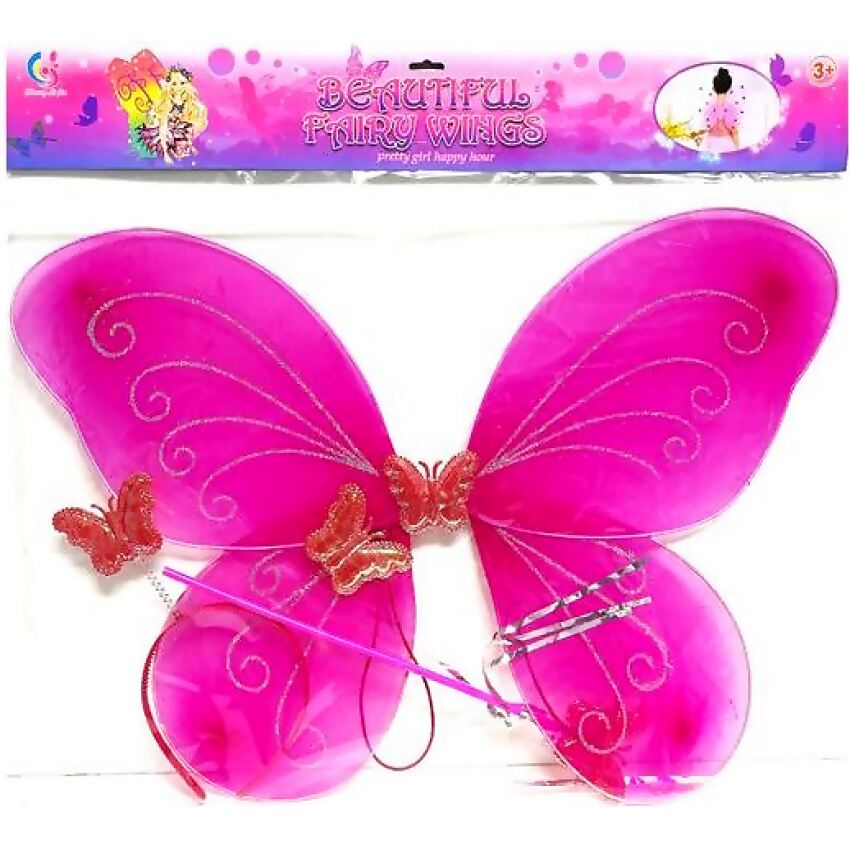 Rp Dean – Beautiful Fairy Wings With Wand And Hairband – Tates Toys ...