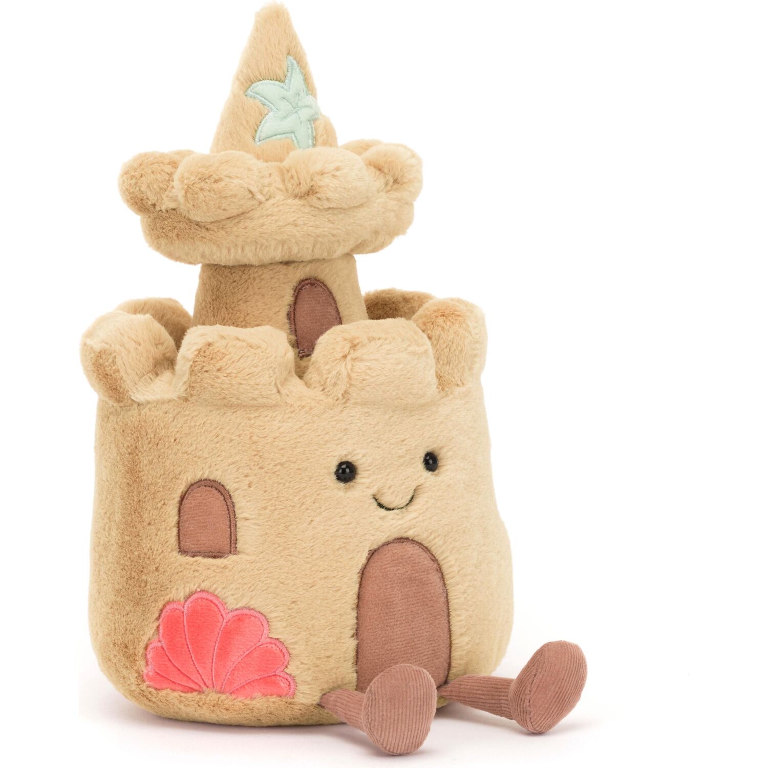 Jellycat – Amuseables Sandcastle 29x15x14cm Plush – Tates Toys ...