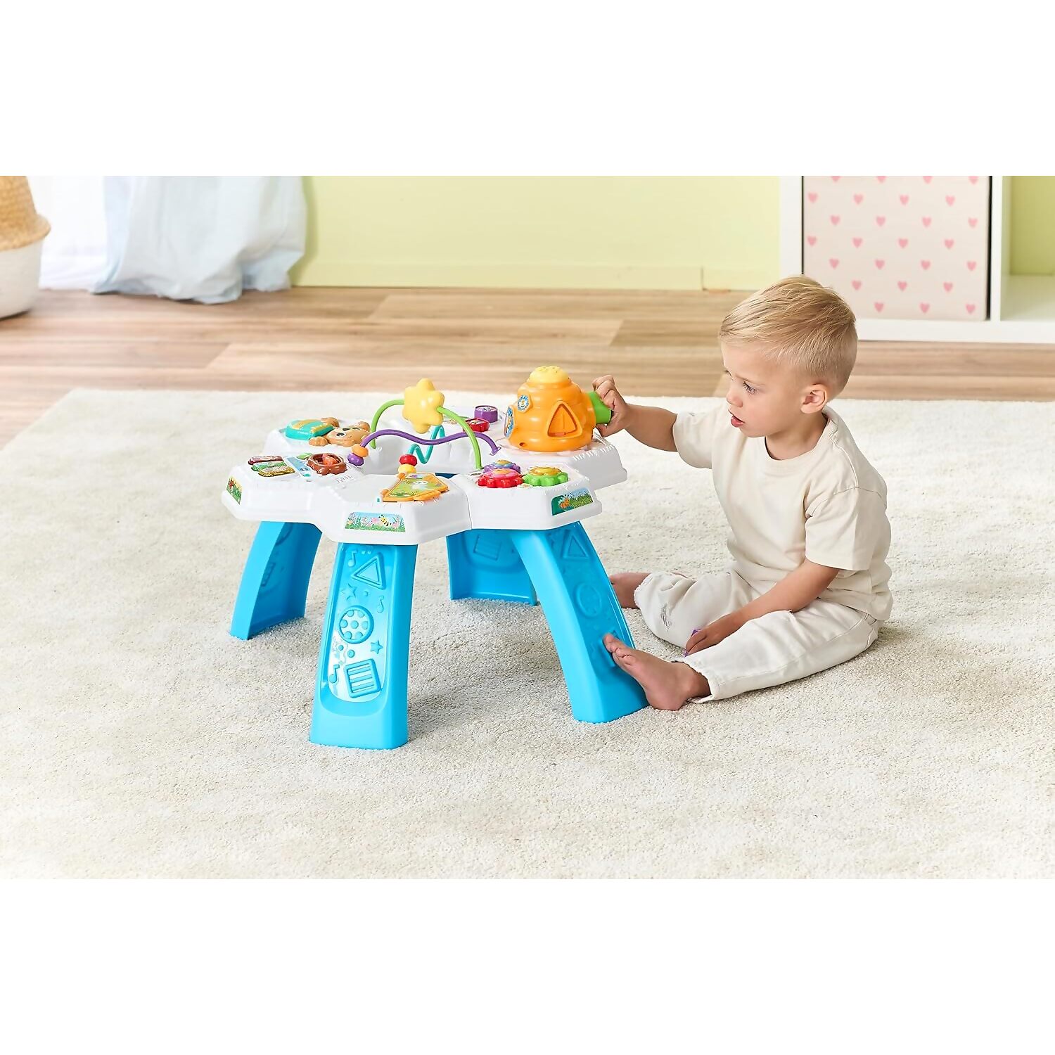 VTech Baby – Busy Bee Activity Table – Blue – Tates Toys Australia ...