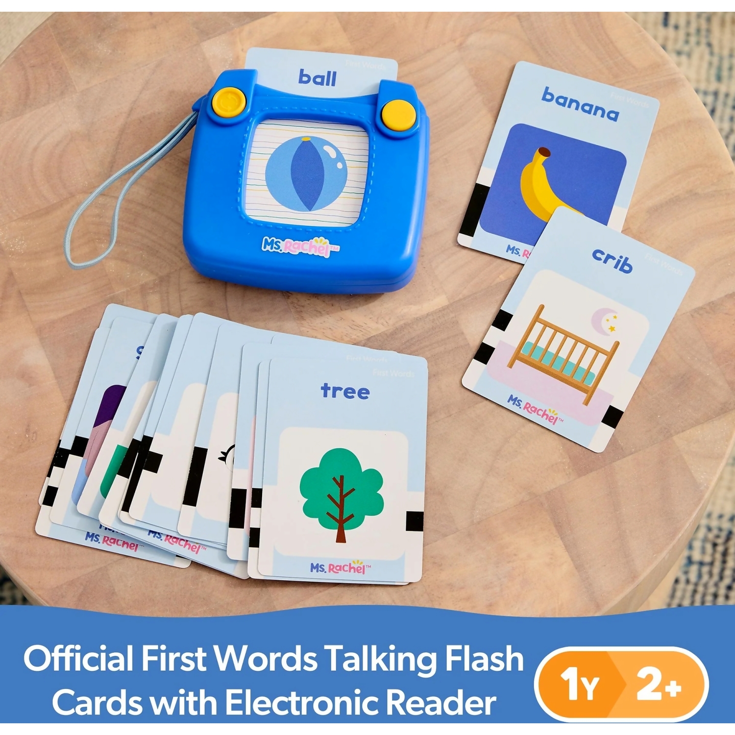Ms. Rachel – First Words Talking Flash Cards – Spin Master – Tates Toys ...