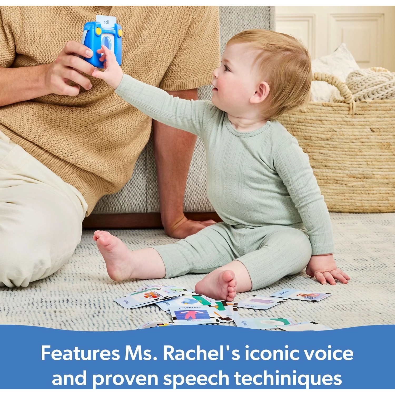 Ms. Rachel – First Words Talking Flash Cards – Spin Master – Tates Toys ...