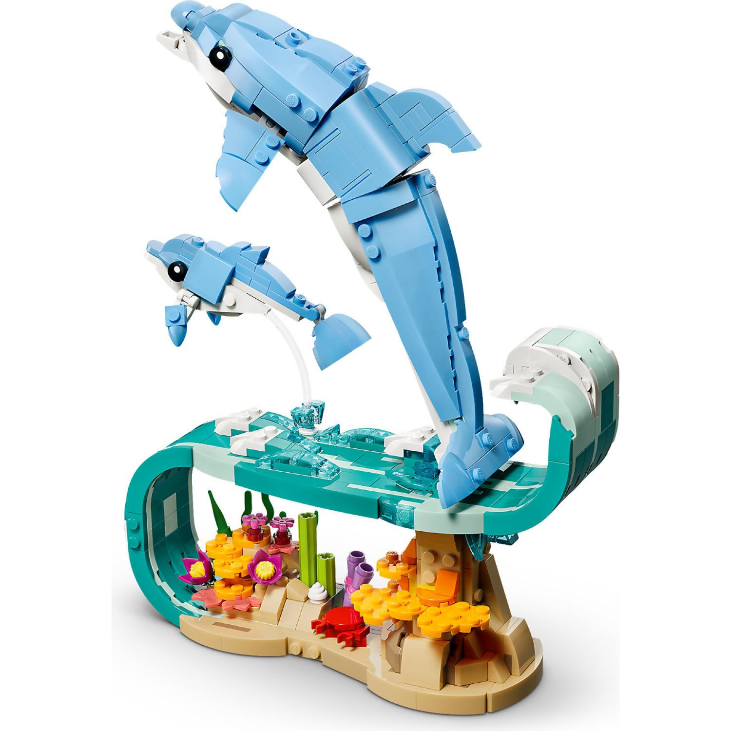 LEGO 31385 Sea Animals: Beautiful Dolphins – Creator 3-in-1 – Tates ...